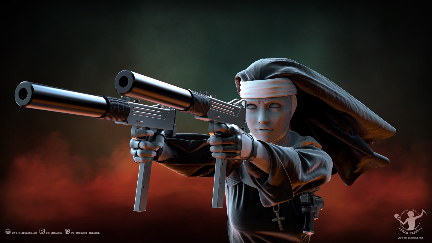 Devlog - Ritual Casting November 2022 Release - Deus Spes Nostra: Sister Mary by Ritual Design