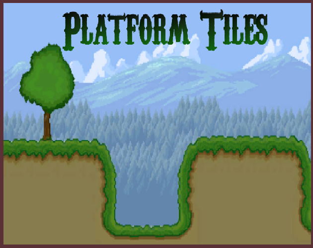Pixel Platform Tiles by Joao9396