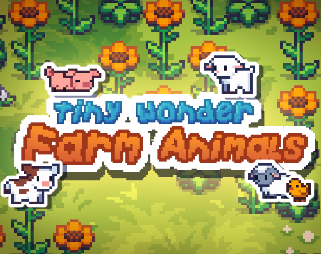 Tiny Wonder Farm Animals by Butter Milk