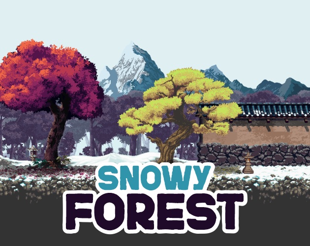 Snowy Forest - Asset Pack by PIXELJAD