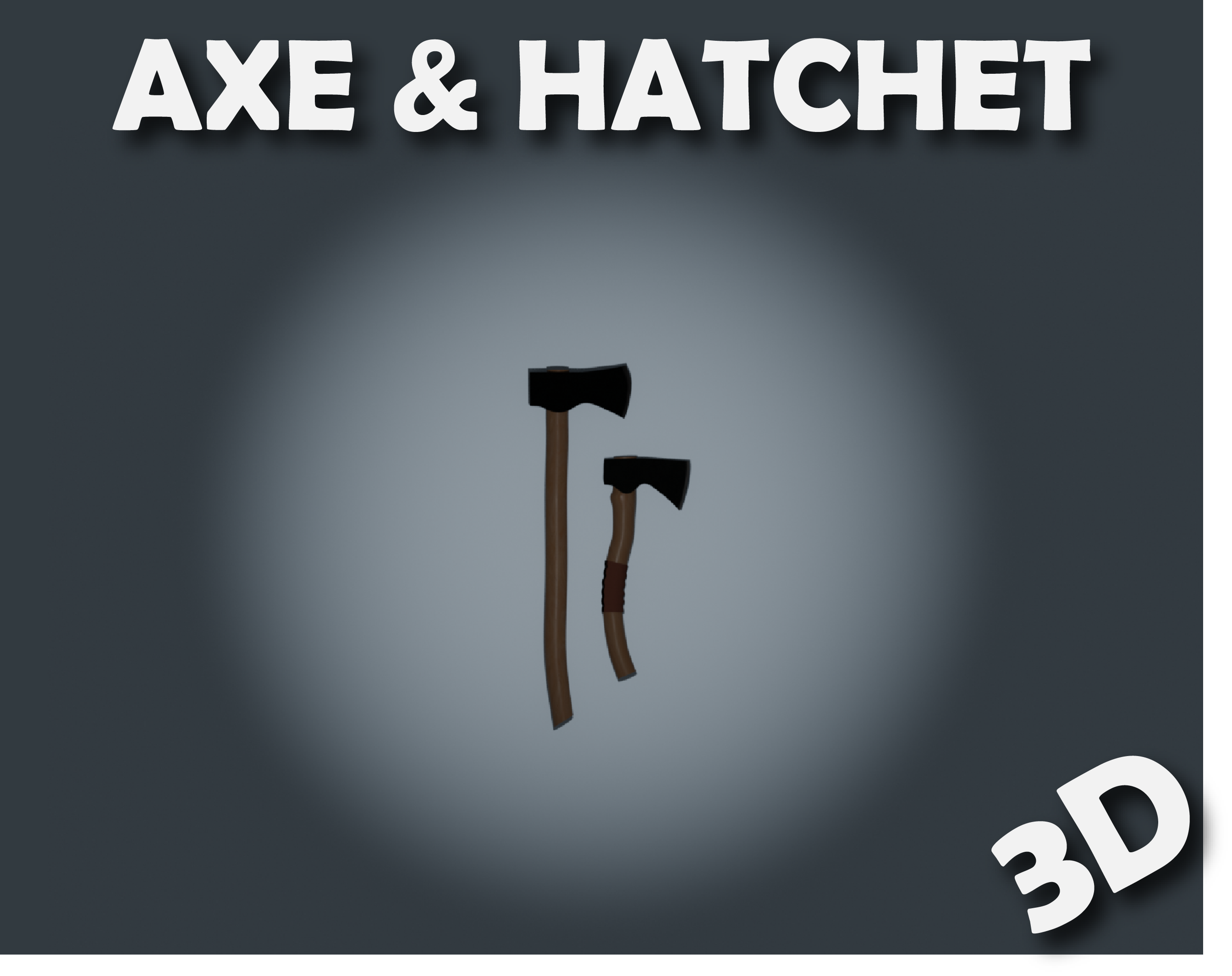 Axe & Hatchet Models by greywolfentertainment