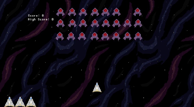 Space Invasion 2D by Sanjit23