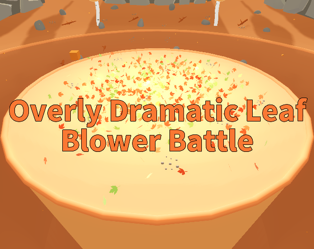 Overly Dramatic Leaf Blower Battle by Nathcra