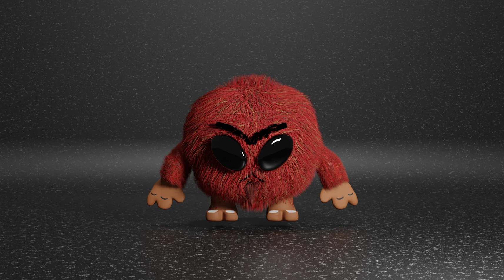 Alien Original Character Red by Yusei Umehara