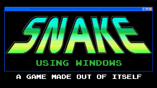 Snake Using Windows by Benjamin Halko