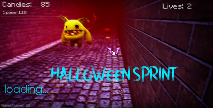 Halloween Sprint by lazukoanimates for NSJS | Halloween Jam - itch.io