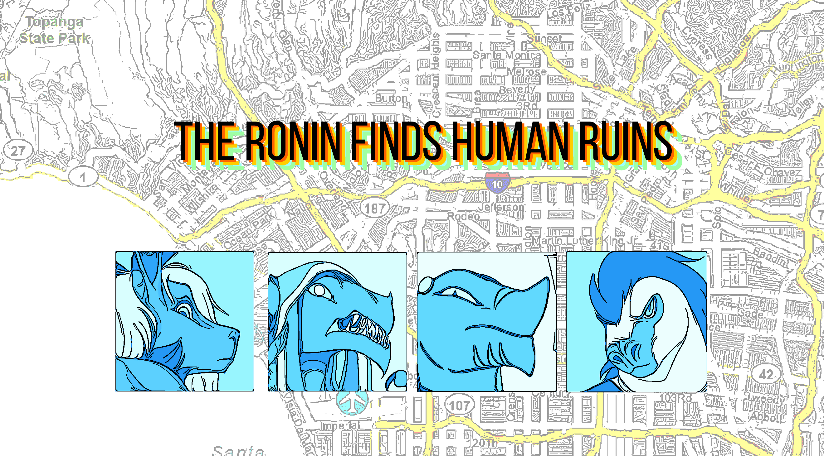 The Ronin Finds Human Ruins by Smokeyocity