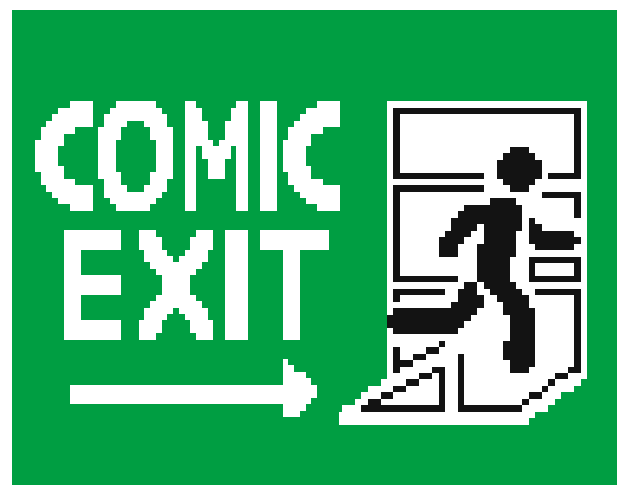 Comic Exit by Nemesis De Nix, Tiwhy, Blue Joe, Milo Giraldo