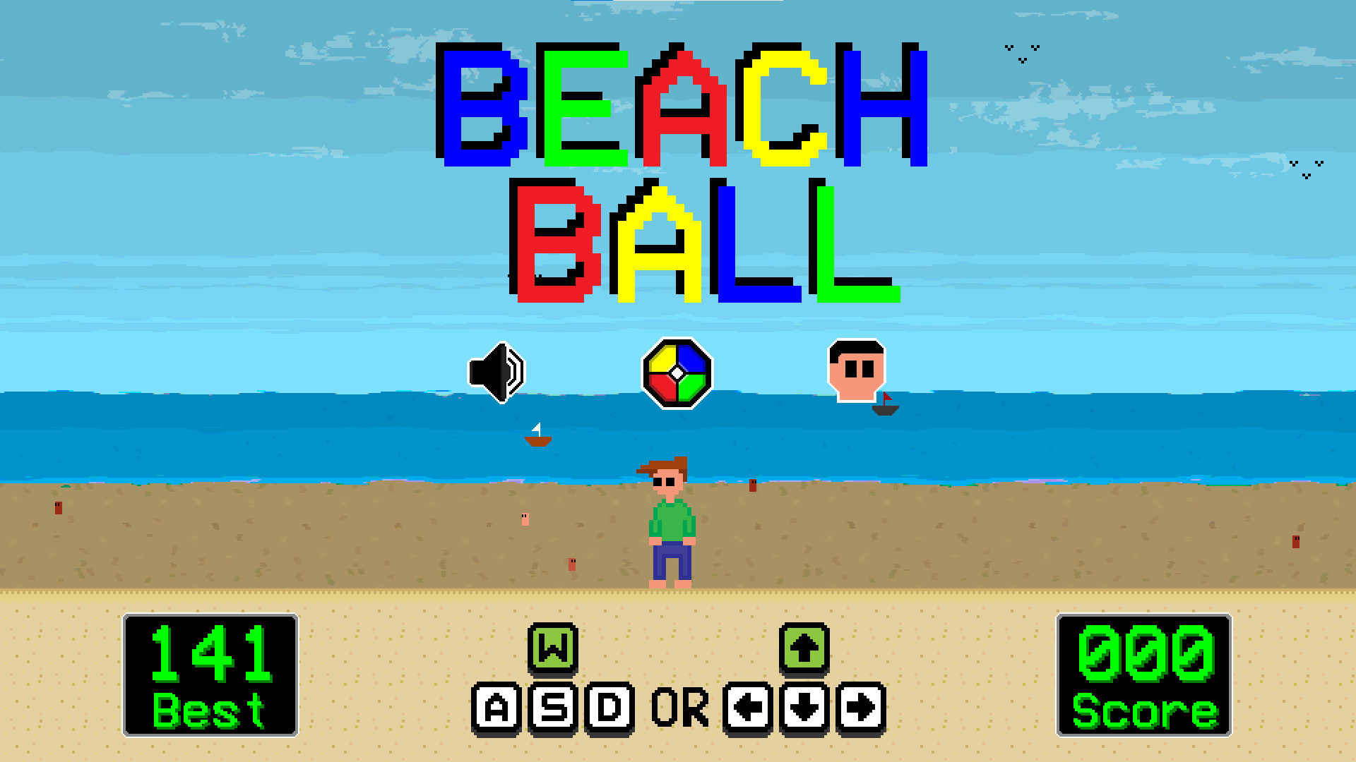 Beach Ball by divinsphere for Game Jam Praia Games 2022 - itch.io