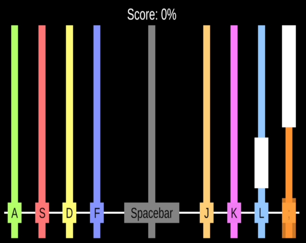 Radiohead Rhythm Game by rblumer
