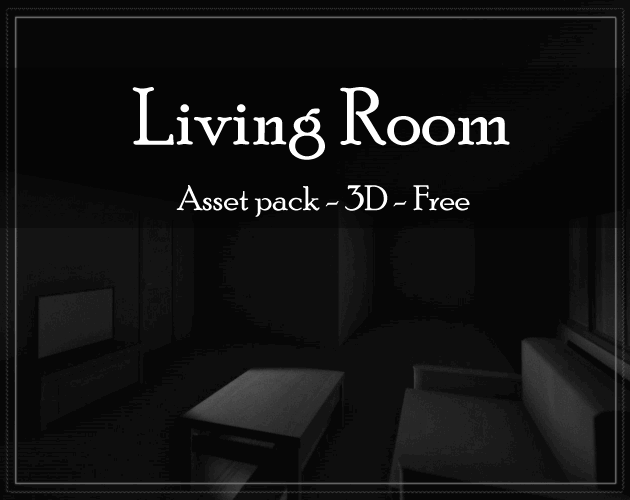 Living room (Asset pack) by Shadowdraak