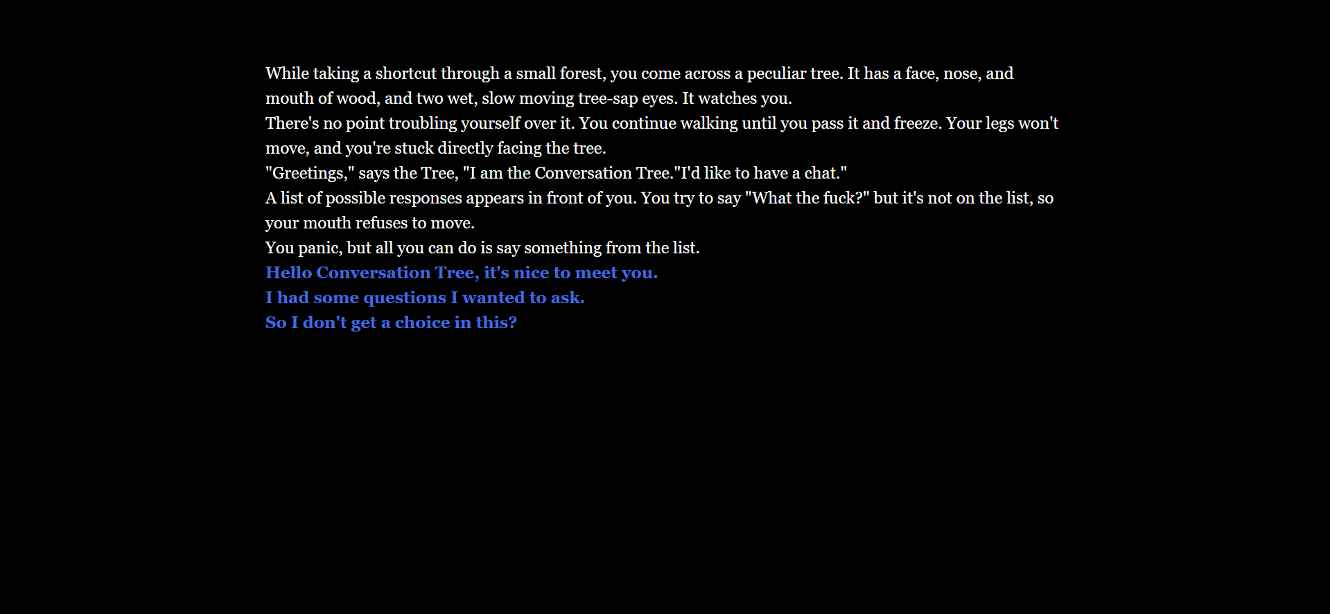 The Conversation Tree by Elise Avery