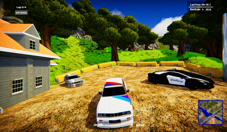 Mountain Race Game by Krasimir Kostadinov