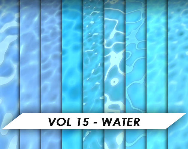 Stylized Textures - Vol 15 - Water by oleekconder