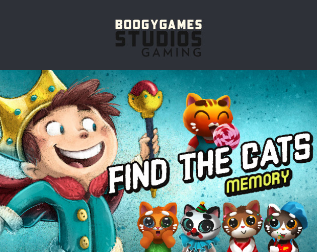 Find The Cats - Memory by Boogygames Studios