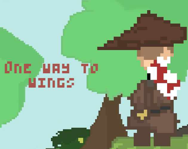 One way to wings by Lorsa for 🎮Platformer Week 2🕹️ - itch.io