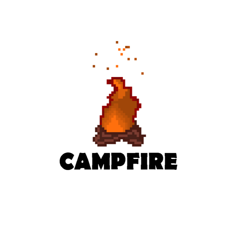 Animated pixel campfire (FREE) by SMStudios