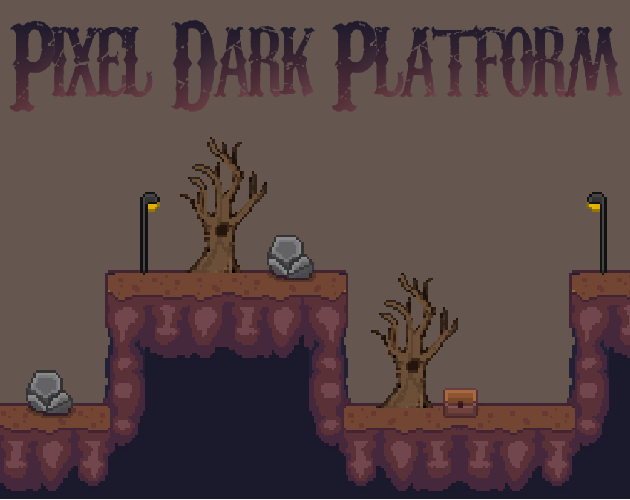 Pixel Dark Platform by Joao9396