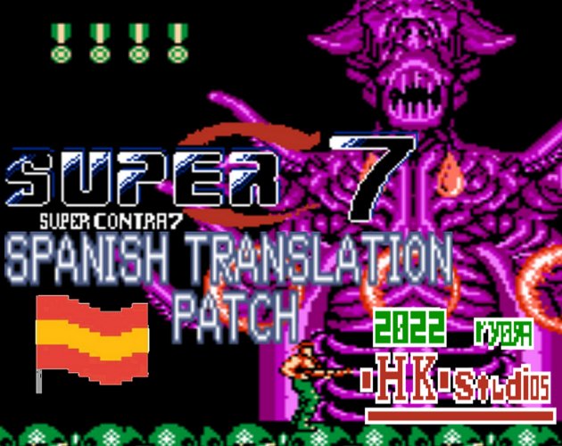 Super Contra 7 (超级战魂) (Unl) (ES) Spanish Translation Patch (FAMICOM) by ...