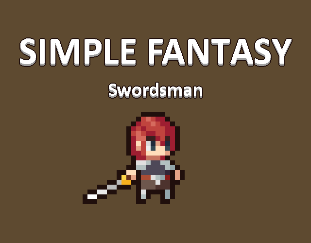 Simple Fantasy - Pixelart Animated Swordsman by Dotisan