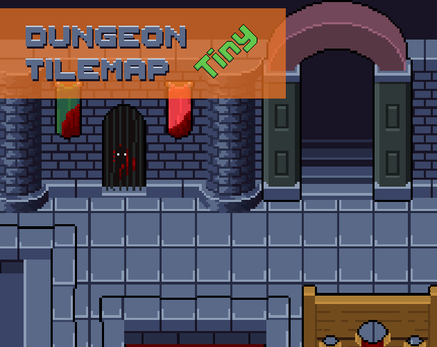 Dungeon Tiny Tilemap by White Play