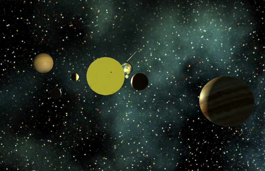 Video Game Formation MSU - Project 1 -Solar System by J-DaWildCat