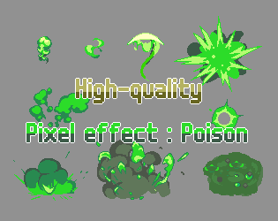 Pixel-Art Effect : Poison by DreamyPixelArt