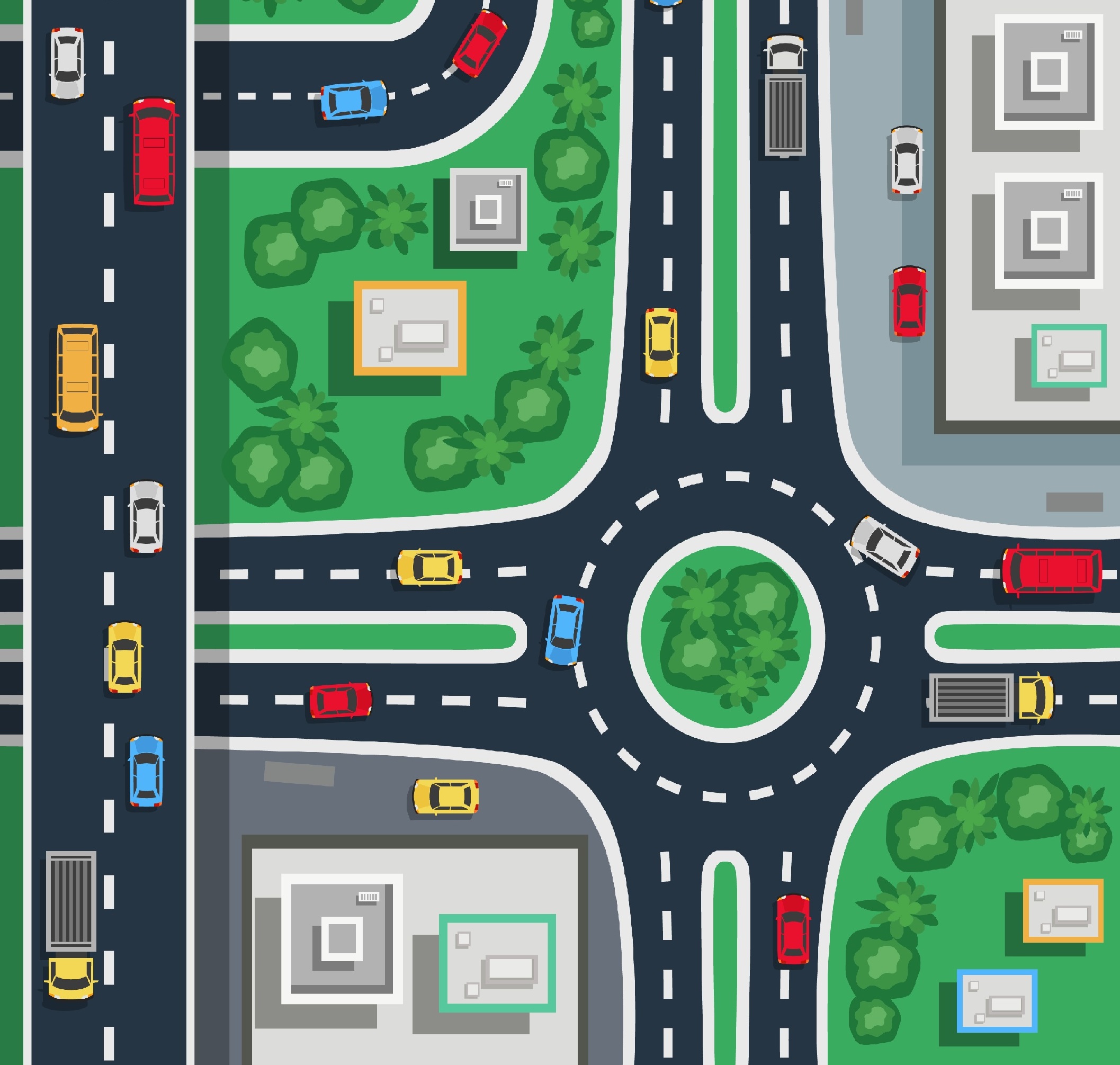 Traffic Simulator Package by Majd Alghaddaf
