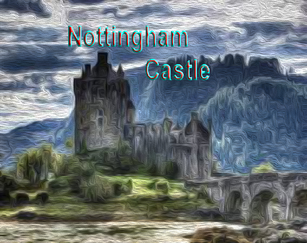 Nottingham Castle by Bardon