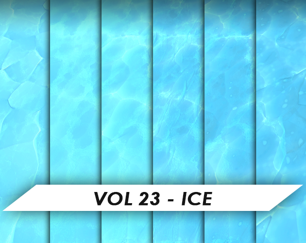 Stylized Textures - Vol 23 - Ice by oleekconder