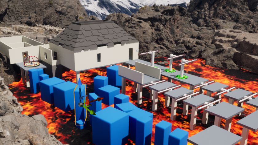 Simple Obstacle Course by forsmaen