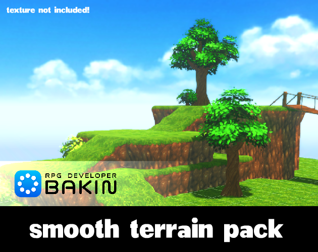 BAKIN smooth terrain grid pack by JCG