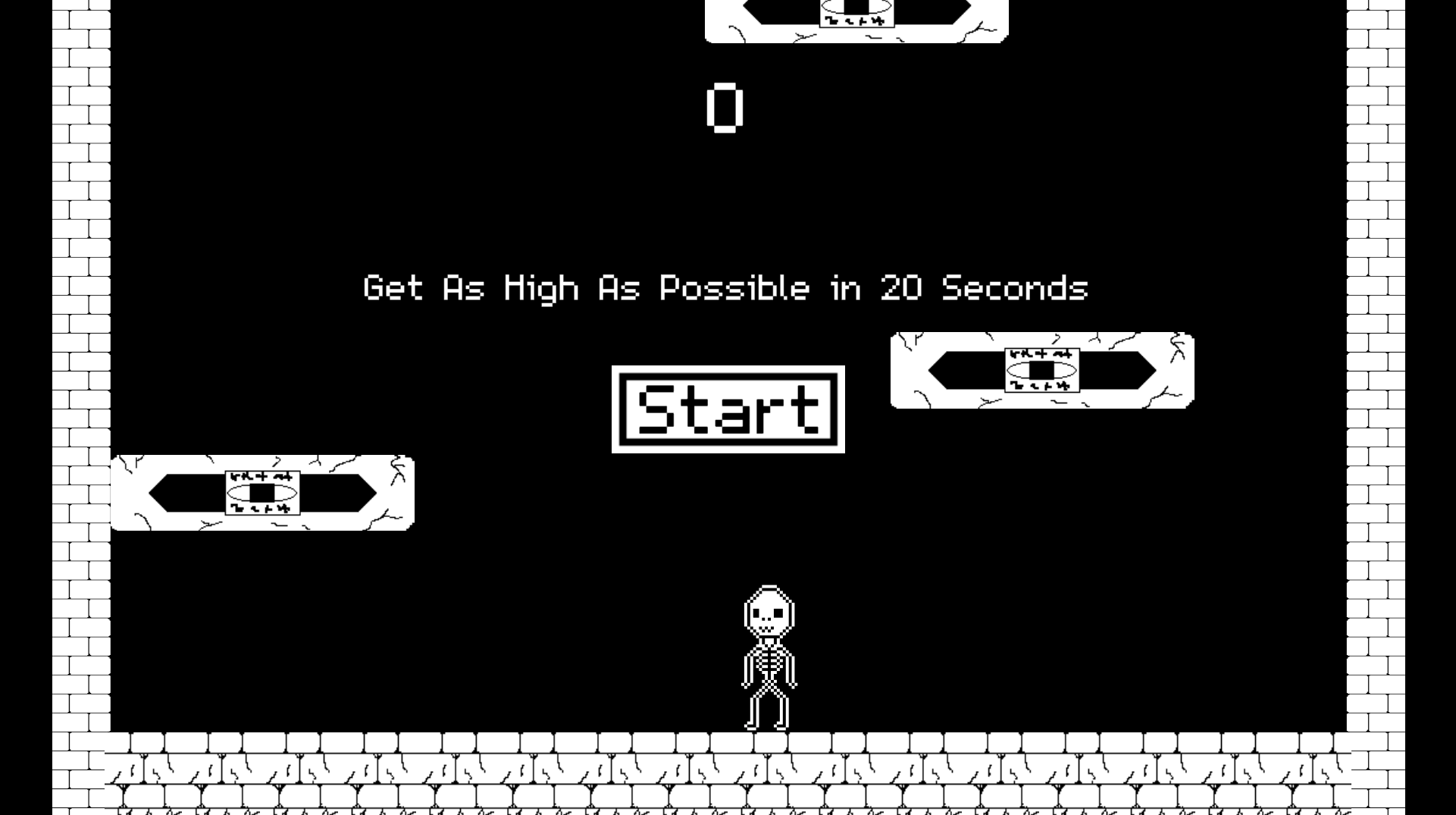 Skelly Boy Adventures by Reluctant Dev for 20 Second Game Jam - itch.io
