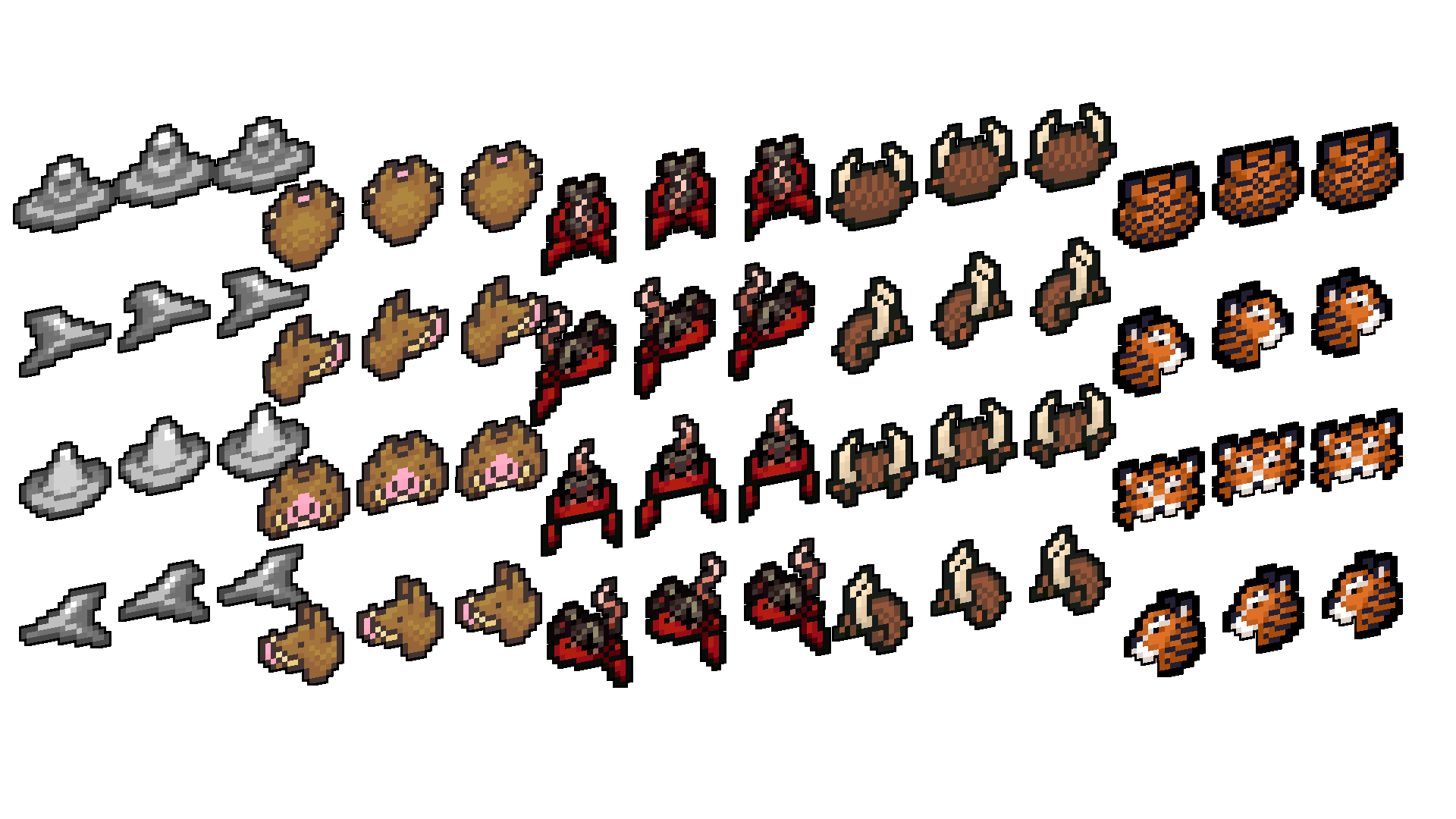 Top-Down RPG Hats by Ezekyuhl