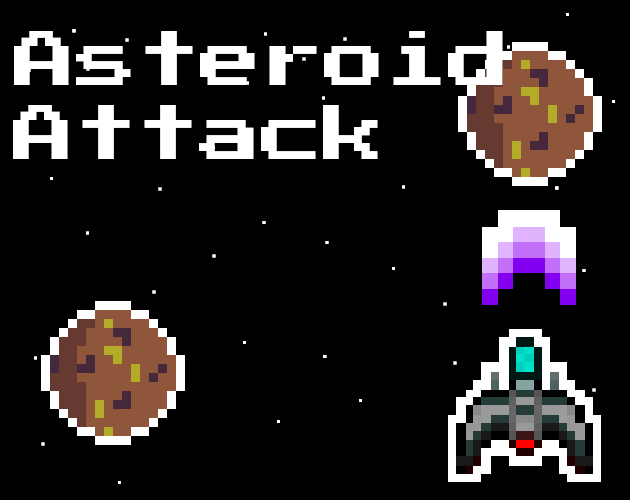 Asteroid Attack by Eric Harper
