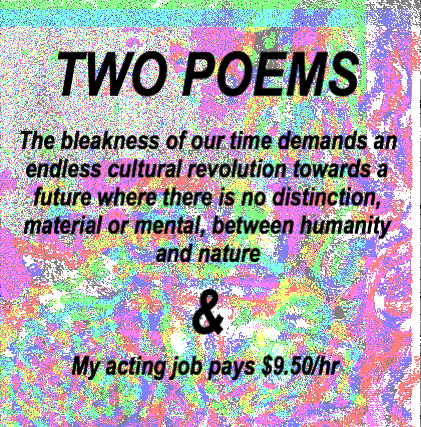 Two Poems by itgirlratdyke