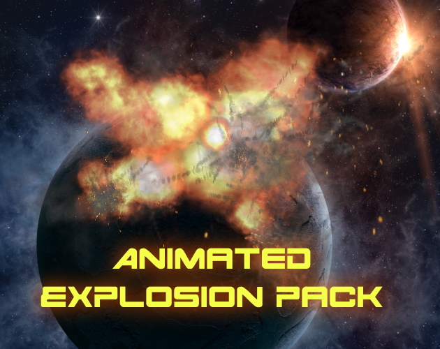 Explosion Sprite Asset Pack by Matt Lloyd