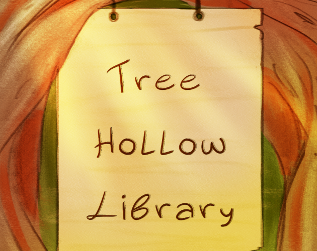 Tree Hollow Library by somewhere with stories