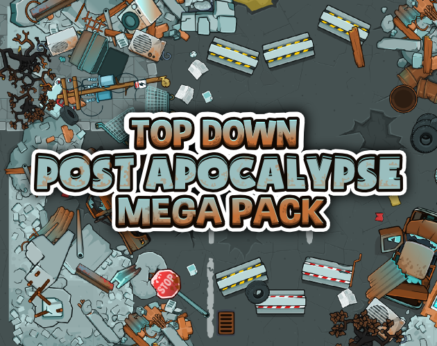 Top down post apocalypse mega environment creation pack by Robert ...
