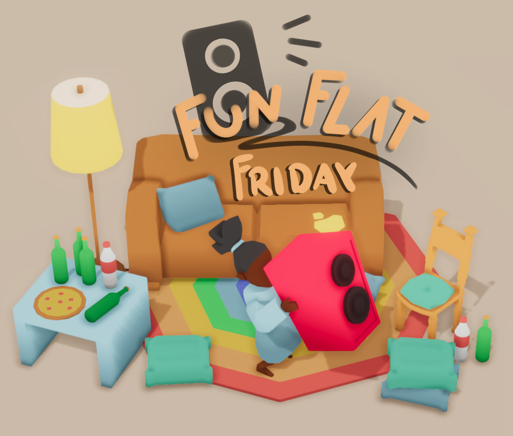 Fun Flat Friday by LuBu, Clarissimo, NutVonDaHazel, Obvious_San