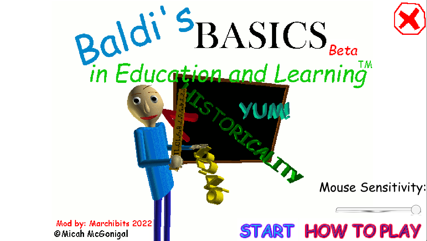 Baldi's Basics Beta by Marchibits