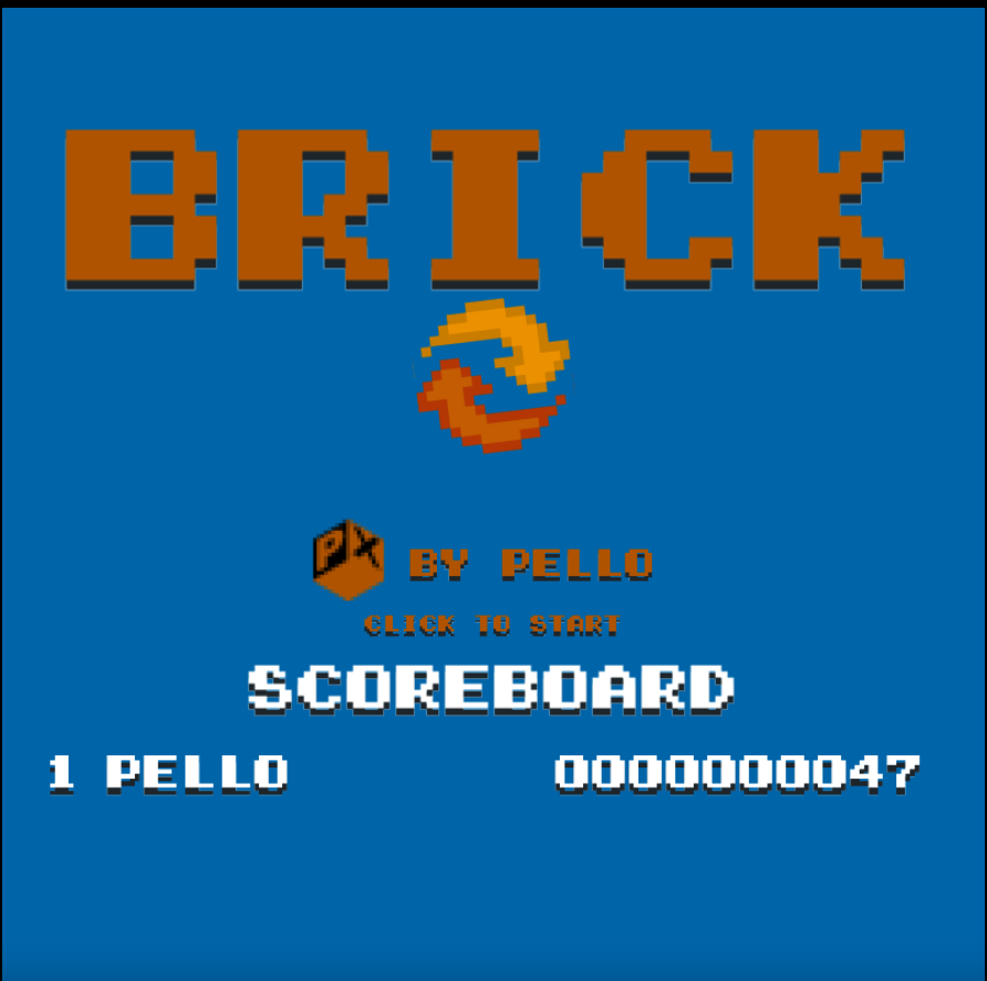 Brick by pello for Trijam #194: The 3 hour game jam - itch.io