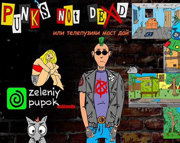 Punks Not Dead или Телепузики must die (ремейк) by romanloky