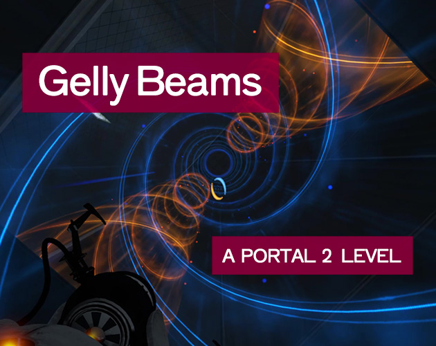 Gelly Beams (Portal 2 level) by Steve Lee