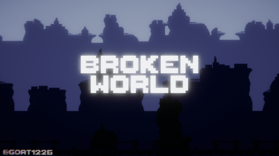 Broken World by Goat1226 for One Minute Game jam #3 - itch.io