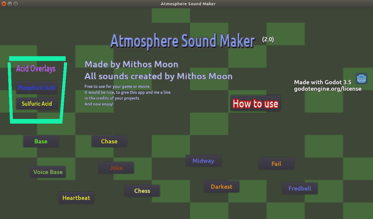 Atmosphere Sound Maker by MithosMoon