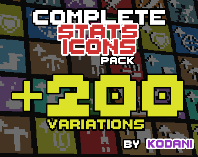 Complete Stats Icons Pack by Kodani