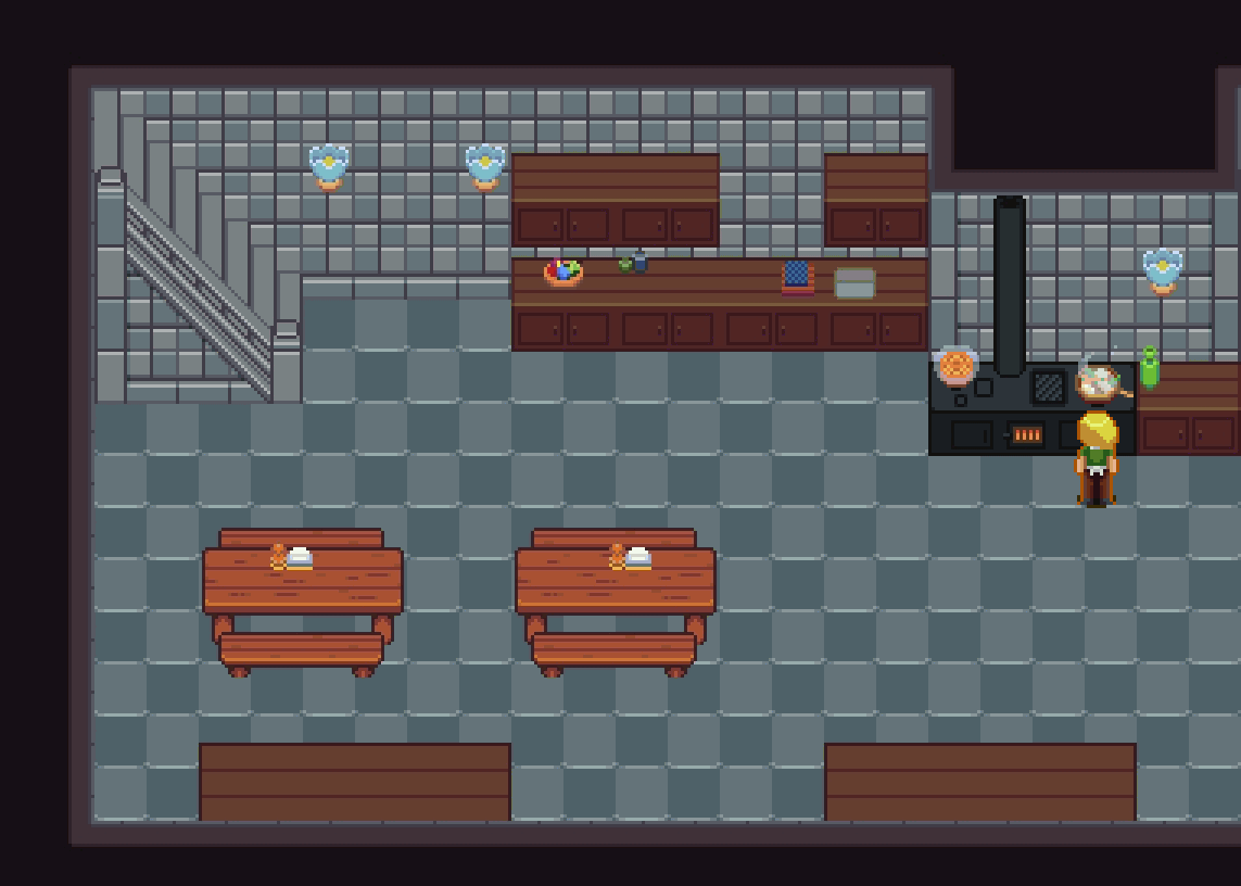 TopDown tileset 32x32 "Interior House" by MikAnimus