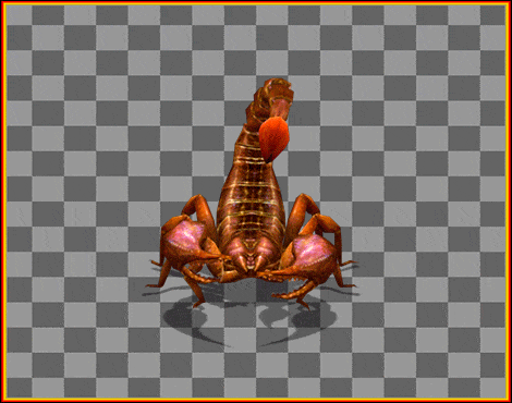 Animated Isometric Scorpion by Engvee