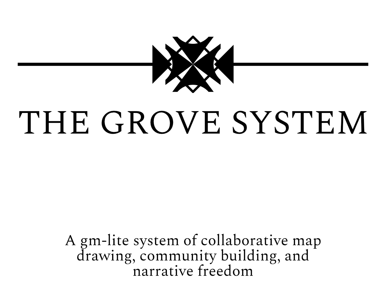 The Grove System SRD by Pandion Games